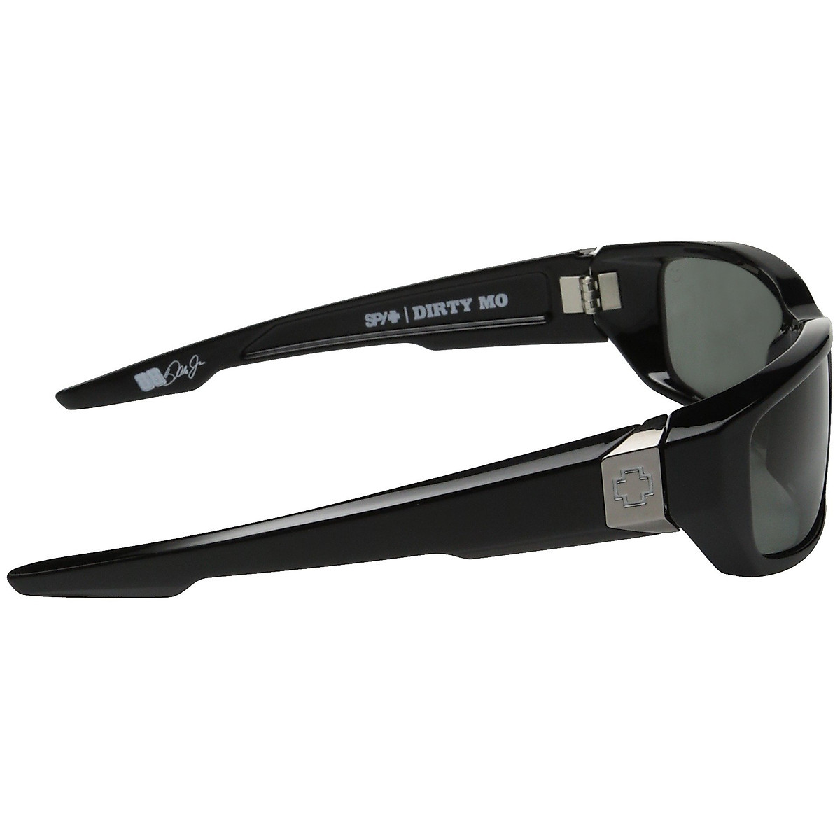 Spy Optic Dirty Mo Polarized Signature Black Sunglasses 670937062135