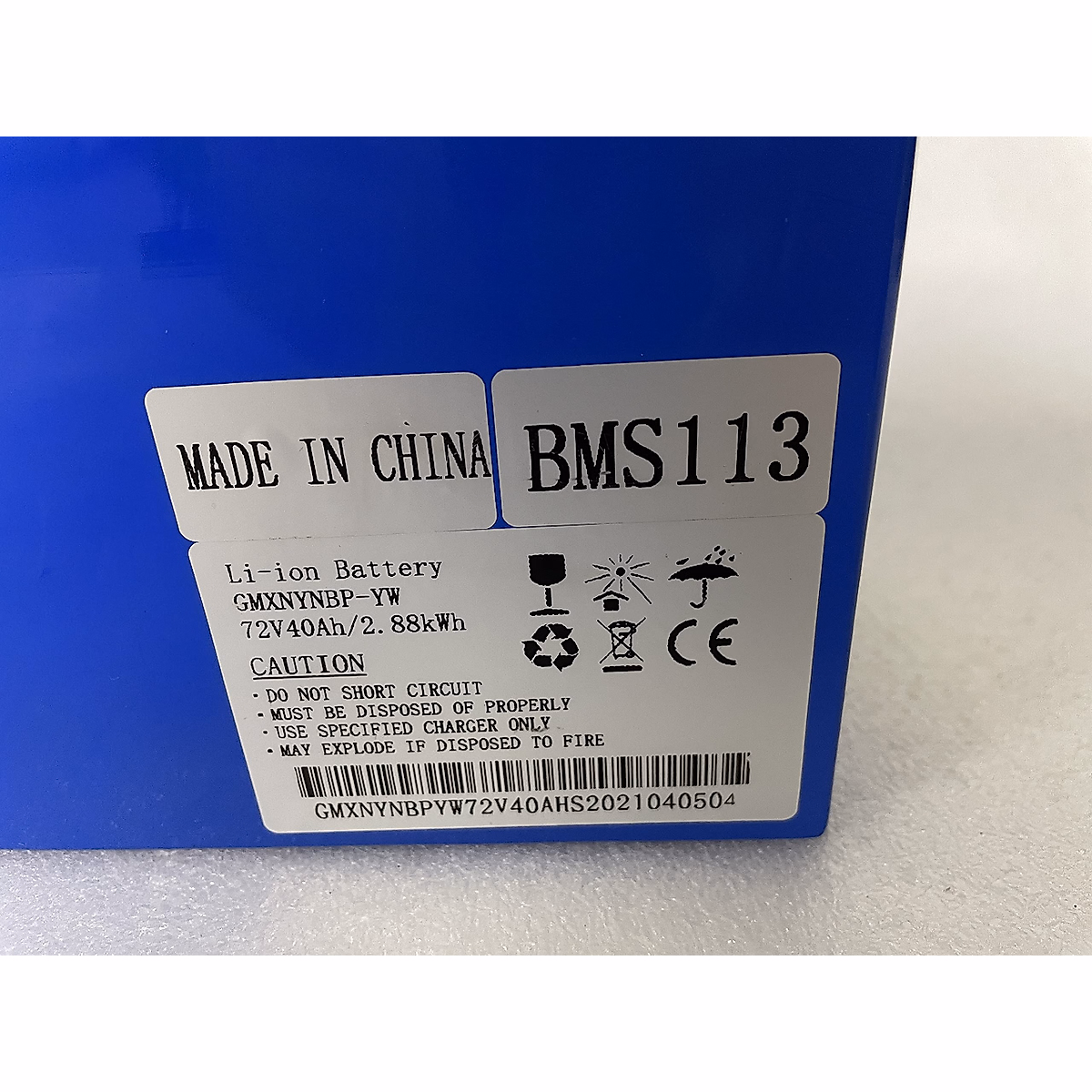 NBPOWER 72V 40Ah Lithium Battery,Ebike Battery with 150A BMS and 84V 10A Charger for 8000W Enduro Bike,8000W Ebike Kit,Ebike Motor.