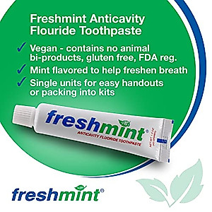 144 Tubes of Freshmint® 1.5 oz. Anticavity Fluoride Toothpaste, Tubes do not Have Individual Boxes for Extra Savings
