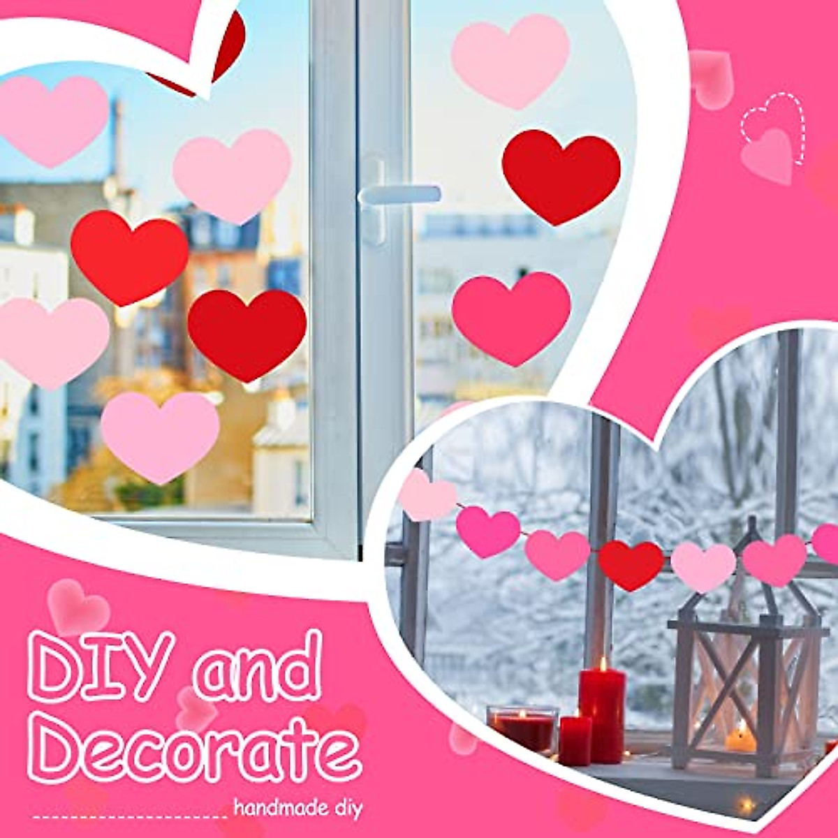 600 Pcs Red Hot Pink Tissue Paper Mother's Day Bridal Shower Tissue Paper for Gift Bags Decorative Wrapping Paper Pastel for Valentine's Day, Arts Crafts, DIY, Birthdays, Weddings 20 Inch