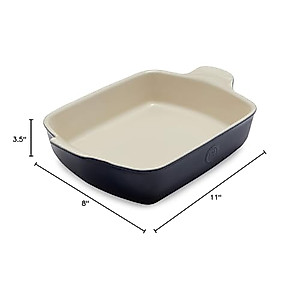 Emile Henry 11" x 8" Medium Rectangular Baker - Modern Classics Collection | Twilight