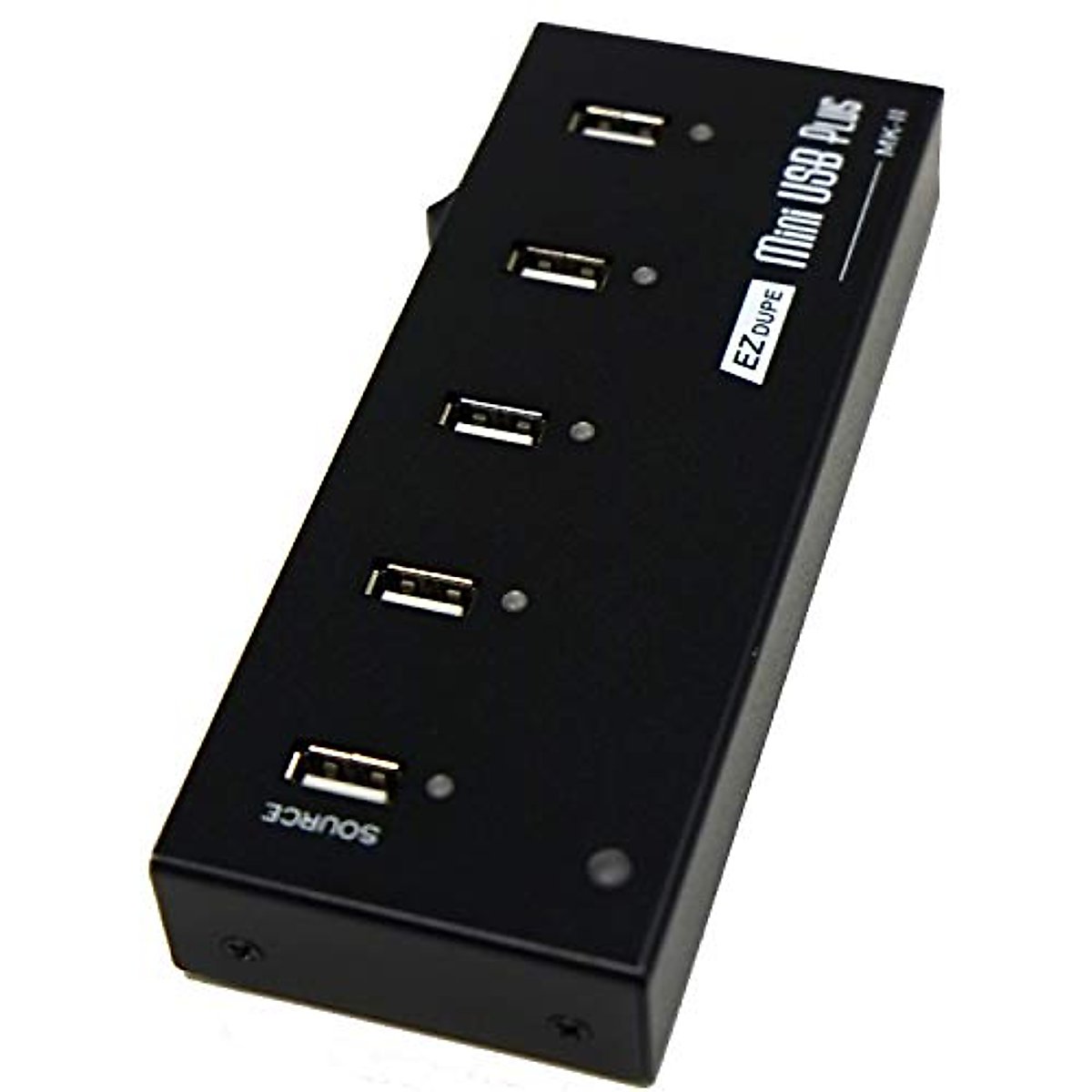 [New Update Version] EZ DUPE 1 to 4 Mini USB Plus MK II Duplicator - Standalone Portable USB Flash Media Thumb Drive Compact Copier (DM-FU0-5V04B-V2)