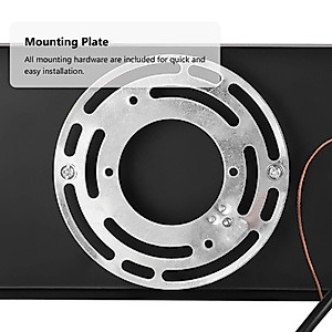 3-Light Semi Flush Mount Ceiling Light Fixture, Rustic Farmhouse Lighting with Black Metal Lampshade and Solid Wood, Chandelier Ceiling Lamp for Kitchen Bedroom Living Room Bathroom Hallway Entryway