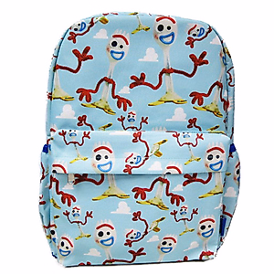 Toy Story 4 - Forky 16 inch All Over Print Deluxe Backpack With Laptop Compartment