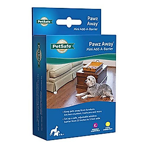 PetSafe Pawz Away Pet Barrier Mini Add-A-Barrier for Cats and Dogs - Up to 2.5 Feet of Radius, Waterproof for Indoor and Outdoor Use - Expand Coverage - Additional Barrier Only,White