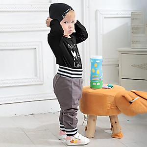 Renotemy Baby Boy Clothes Newborn Boy Outfits Set Newborn Outfits Baby Boy Clothes 0-3 Months Grey