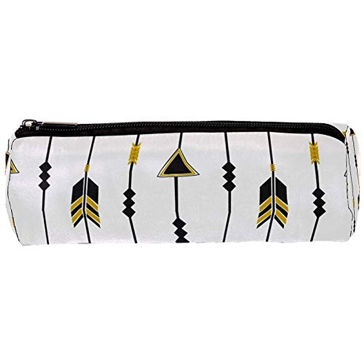 Tribal Arrows Pattern Pencil Bag Pen Case Stationary Case Pencil Pouch Desk Organizer Makeup Cosmetic Bag for School Office
