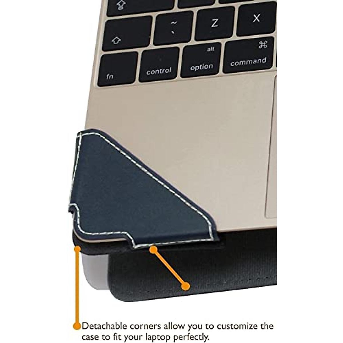 Broonel - Profile Series - Blue Leather Laptop Case Compatible with Dell Latitude 7430 14"