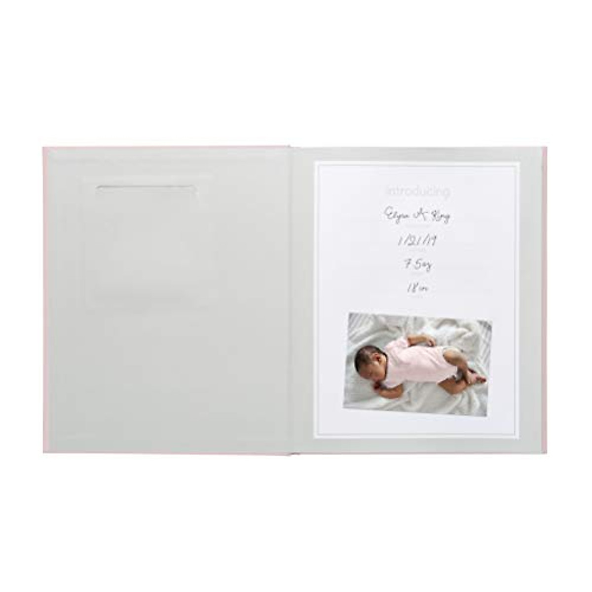 Tiny Ideas Polka Dot Baby Memory Book, Pink