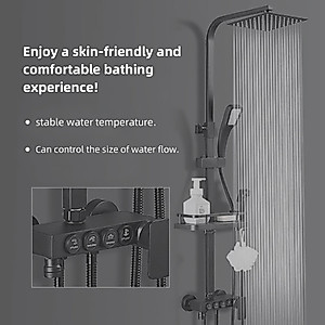 94282000 3/4-Inch Brass Thermostatic Cartridge Valve Spare Parts, Fit for Spare Parts and Accessories For 2- and 3-Hole Thermostatic Bathtub Fillers and Showers，Compatible With Hansgrohe Showers