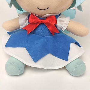 Touhou Project Plush Toy Stuffed Doll Cirno Kunfund Figure Plushie Puppet ⑨ Fumo