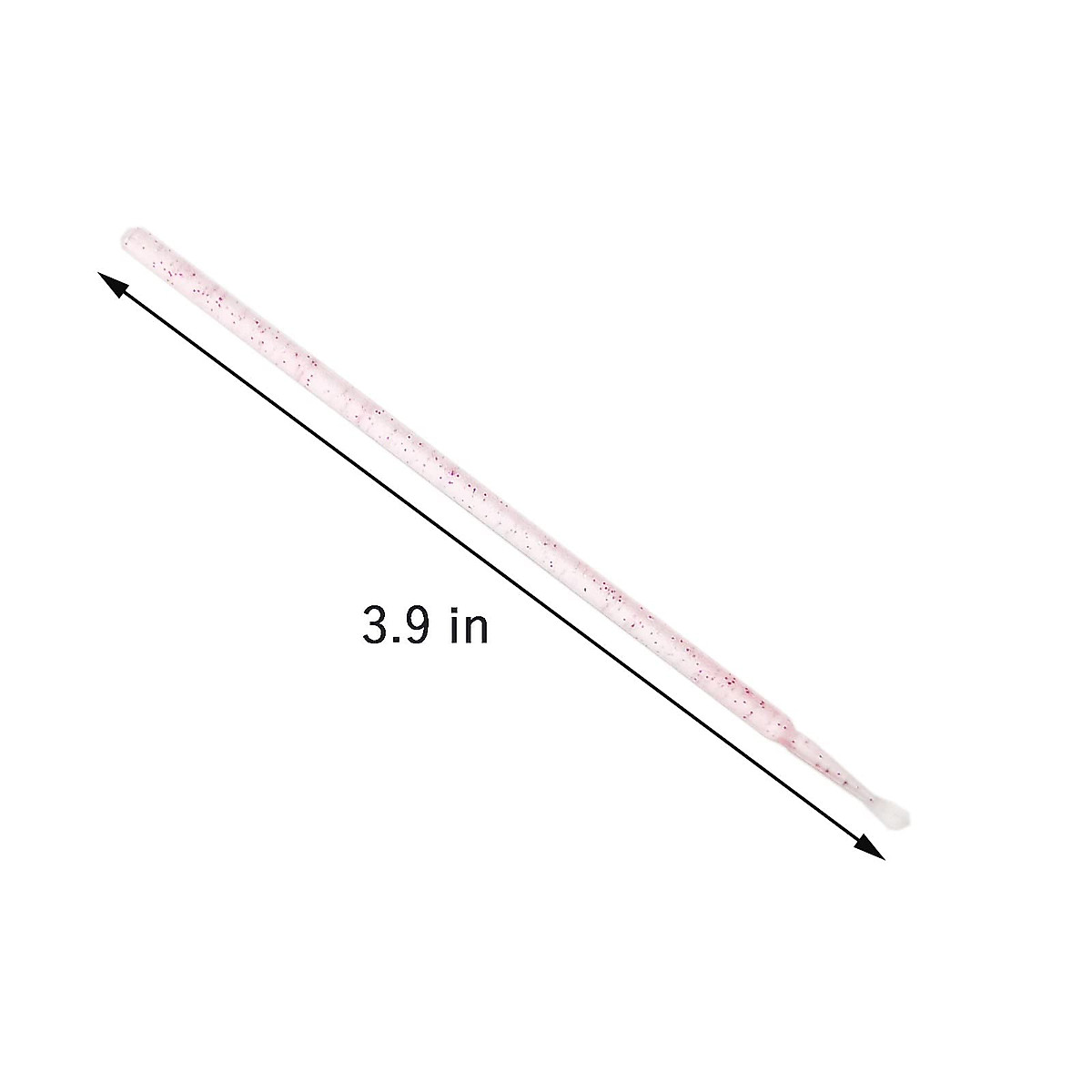 ZYIGYI 500 PCS Disposable Micro Cotton Swabs Brush Applicators, Microswabs for Eyelash Extension, Lips Mascara Wands 5 Color