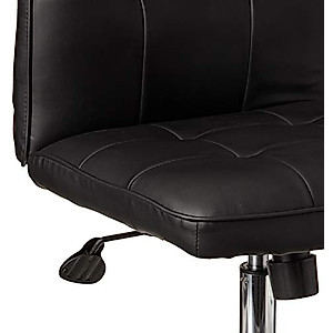 Boss Office Products Mellennial Modern Home Office Chair without Arms in Black