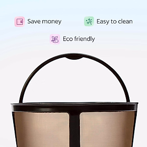 Reusable Keurig K Duo Coffee Filter for K-Duo Essentials and K-Duo Brewers Only - Carafe Basket Permanent Coffee Filters for Keurig Duo and K-Duo Essentials Coffee Makers Accessories by GoodCups