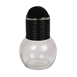 Winco Glass Hottles with Plastic Lid, 10-Ounce