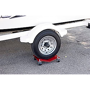 Auto Dolly M998035 Car Dollies, 12 x 16 in, 10, 000 lb., PK4