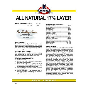 Kalmbach Feeds 1 Piece Layer Pellets, 25 Lb