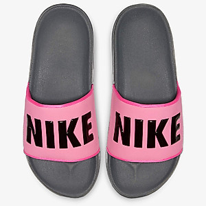 Nike Women&#039;s Offcourt Padded Insole Slip On Slide Slippers, Pink, 10