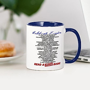 CafePress Read A Banned Book! Mug Ceramic Coffee Mug, Tea Cup 11 oz