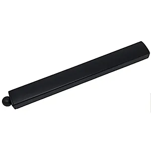 Nincrane Telescoping Valet Bar Matte Black by Cabinet Organizers