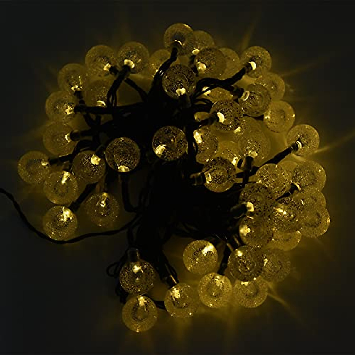 Solar String Light, Durable LED Solar Light IP44 Waterproof 9.5m for Terraces for Decorating Gardens Replacement for Home