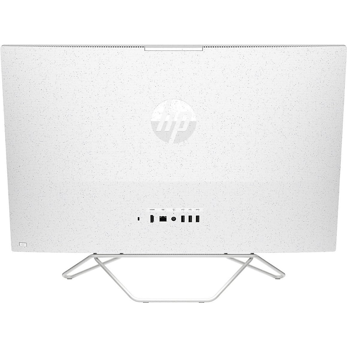 HP 27" Touchscreen All-in-One Desktop Computer, FHD IPS Display, AMD Ryzen 7 5700U(Beats i7-1265U), 32GB RAM, 2TB SSD, WiFi, 1080P Webcam, Wireless KB/Mouse Combo, Windows 11, Bundle with JAWFOAL