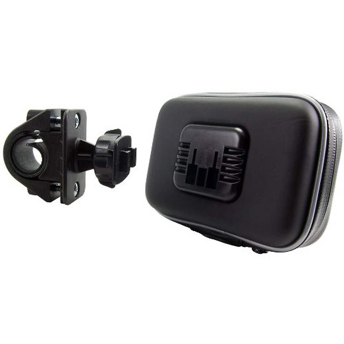 ChargerCity Sirius XM Satellite Radio Motorcycle Mount w/Water Resistant Case and Handle Bar Mount (fit bar up to 1.35 inches)