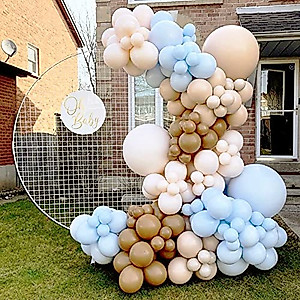 KIZZHISI Rose Gold Balloons 171 Pack 4D Gold and Latex Olive Green Balloons Arch Garland Kit (Apricot)for Baby Shower Wedding Birthday Graduation Anniversary Bachelorette Party Background Decorations