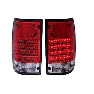 Anzo USA 311043 Toyota Pickup Red/Clear LED Tail Light Assembly - (Sold in Pairs)