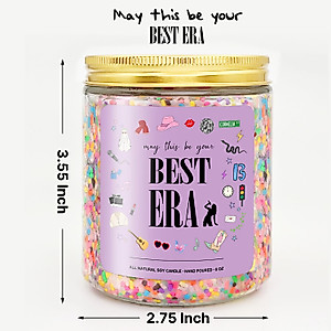 Taylor Birthday Candle, Birthday Gift Ideas and Party Decorations for Girls Boys, Birthday Gifts Merch Supplies, Gifts for Women, Happy Birthday Candles