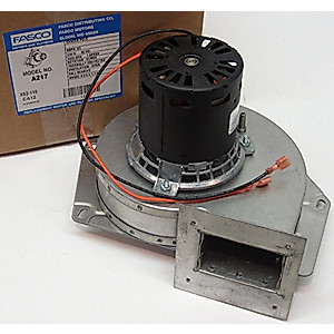 Fasco A217 3.3" Frame Shaded Pole OEM Replacement Specific Purpose Blower with Ball Bearing, 1/16HP, 3000rpm, 230V, 60Hz, 0.83 amps