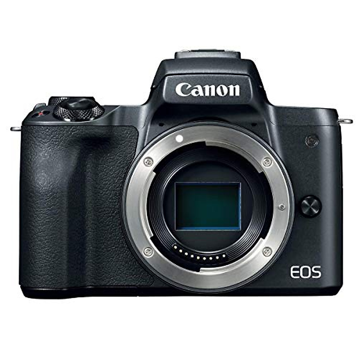 Canon EOS M50 Mirrorless Camera Video Creator Kit w/EF-M 15-45mm Lens, Black, Bundle with Rode VideoMic GO + Cam Bag + 32+16GB SD Card + Case + Reader + Filter Kit + PC Software Kit + Cleaning Kit