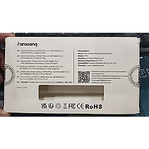 fanxiang S770 2TB PCIe 4.0 NVMe SSD M.2 2280 Internal Solid State Drive, Configure DRAM Cache, with Heatsink, Up to 7300MB/s, Perfectly Compatible with PS5