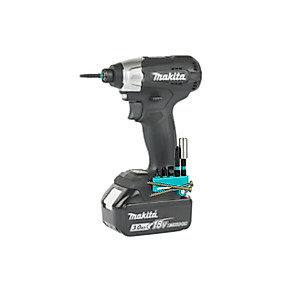 Caddy Fits Makita | 2-Pack | Magnetic Drill Bit Holder - Cordless Tools, Impact Drivers, Cordless Drill - Fits Both Left and Right Side of Driver - Hold 5 Bits Easily