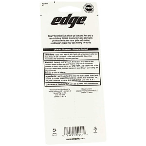 Edge Shave Gel, Sensitive Skin with Aloe 2.75 oz (Pack of 2)