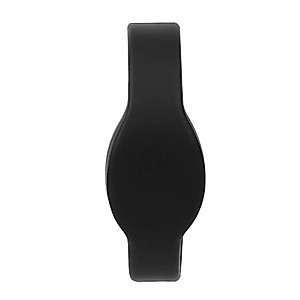 RFID Card Reader, Contactless RFID Proximity Smart Card, RFID Wristband Silicone Bracelet Waterproof IC Card for Swimming Pool Sauna Room (10pcs)(Black)