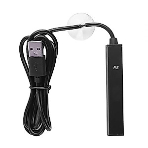 DONGKER Mini Aquarium Heater,USB 5W Submersible Heater for 0.5-2L Marine Saltwater and Freshwater