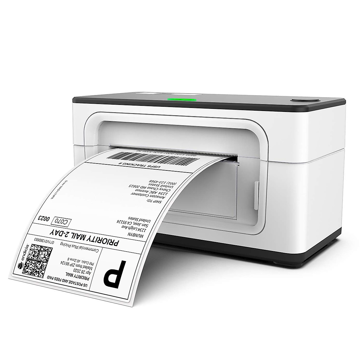 MUNBYN Thermal Printer for Shipping Labels [Upgraded 2.0] Label Printer for Small Business Compatible with Amazon, Etsy, Ebay, Shopify, FedEx, UPS, USPS