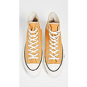 Converse Men's Chuck 70 Classic High Top Low Sneakers, Multicolour Sunflower Black Egret 721, US:5