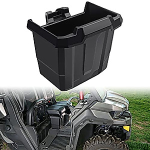 CPOWACE Center Underseat Storage Bin Compatible with Can Am Defender, Removable Under Seat Storage Box Compatible with Can Am Defender HD5/HD8/Max HD8/HD10/Max HD10 2016-2022 ,Replace #715003446