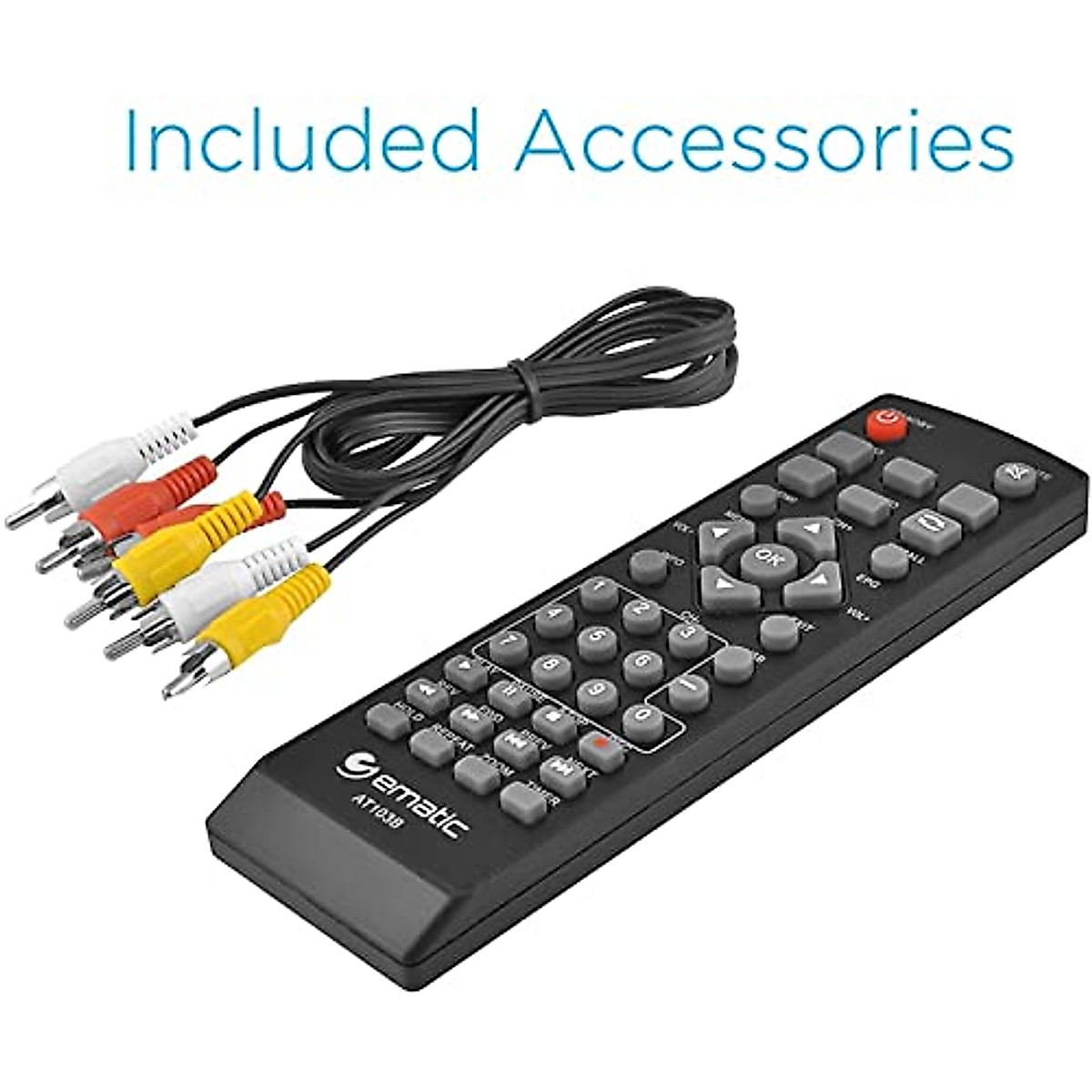 Digital Converter, Ematic Digital TV Converter Box with Recording, Playback, & Parental Controls