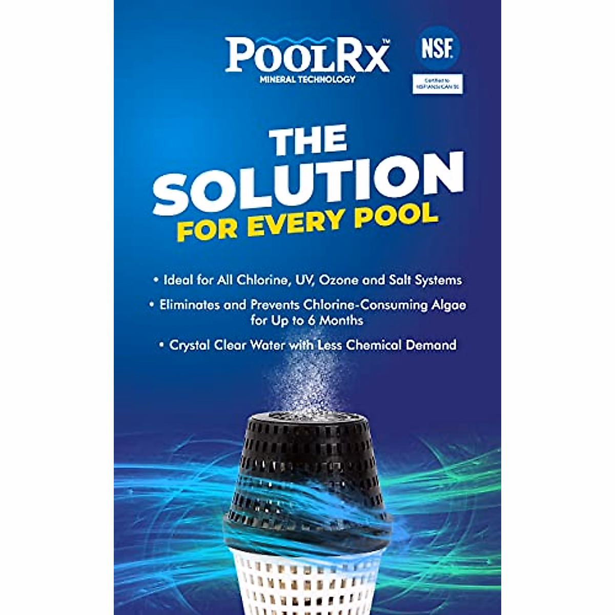 PoolRX+ pool unit 7.5k-20k gallons