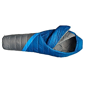 Sierra Designs Night Cap 20-20 Degree Zipperless Sleeping Bag with 100% Recycled Synthetic Insulation, Fold Over Blanket Design, Camping & Backpacking Sleeping Bag 2023 (Regular)