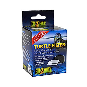 Exo Terra Turtle Filter Foam & Carbon Pads
