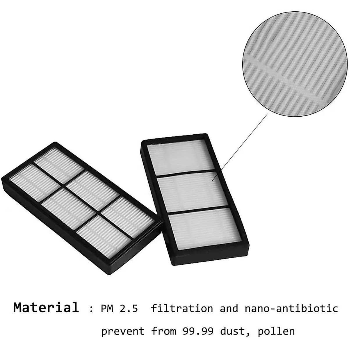 MZY LLC 13 Pack Replacement Parts for iRobot Roomba 800 900 Series 805 860 870 871 880 890 960 980 985 Vacuum Accessories, Replenishement Kit with 1 Debris Extractor 3 Filters 3 Side Brushes & Screws
