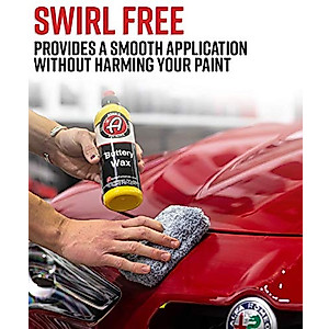 Adams Plush Microfiber Applicator Pad (2 Pack) – Microfiber Sponge Car Detailing Applicators | Use with Ceramic Coating for Cars, Car Wax, Paint Sealants, Compound, Polish, Glazes & More