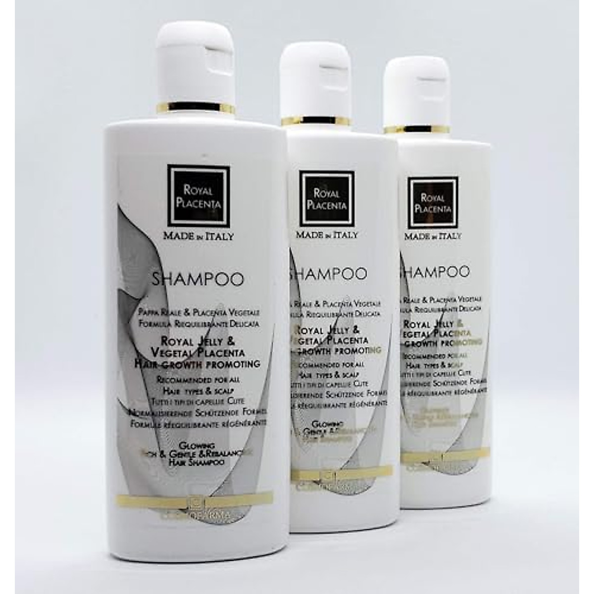 Cosmofarma Royal Placenta Hair Shampoo, 8-Ounce