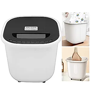 6 Litre Mini Lingerie Washer, Portable Ultrasonic Washing Machine, Mini Underwear Washer Compact Laundry Machine with USB Cord, Automatic Power Off, Suitable for Home Business, Travel, Apartment