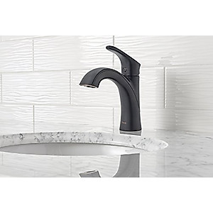 Pfister Weller Bathroom Sink Faucet, Single Handle, Single Hole or 3-Hole, Tuscan Bronze Finish, LG42WR0Y