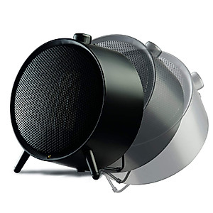 Honeywell UberHeat Ceramic Heater for Powerful Personal Heating in Small Spaces, Black - HCE200B